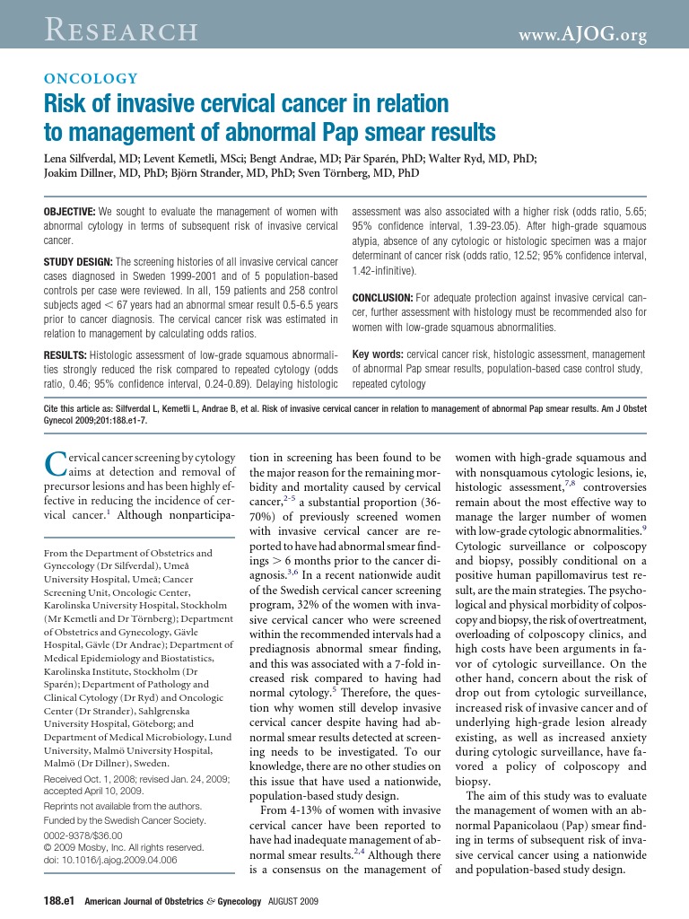 Ca Cervik | PDF | Cervical Cancer | Neoplasms