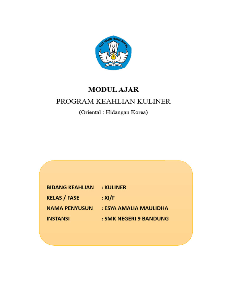 Modul Ajar Korea | PDF | Karier & Perkembangan