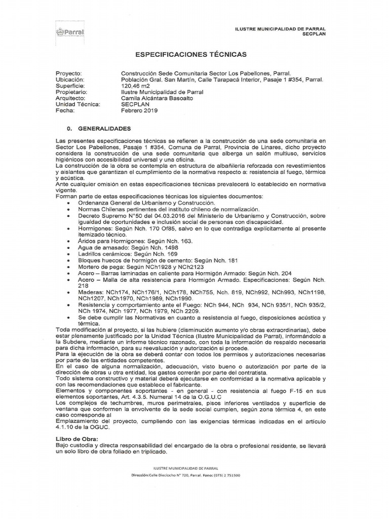 EETT | PDF | Hormigón | Albañilería