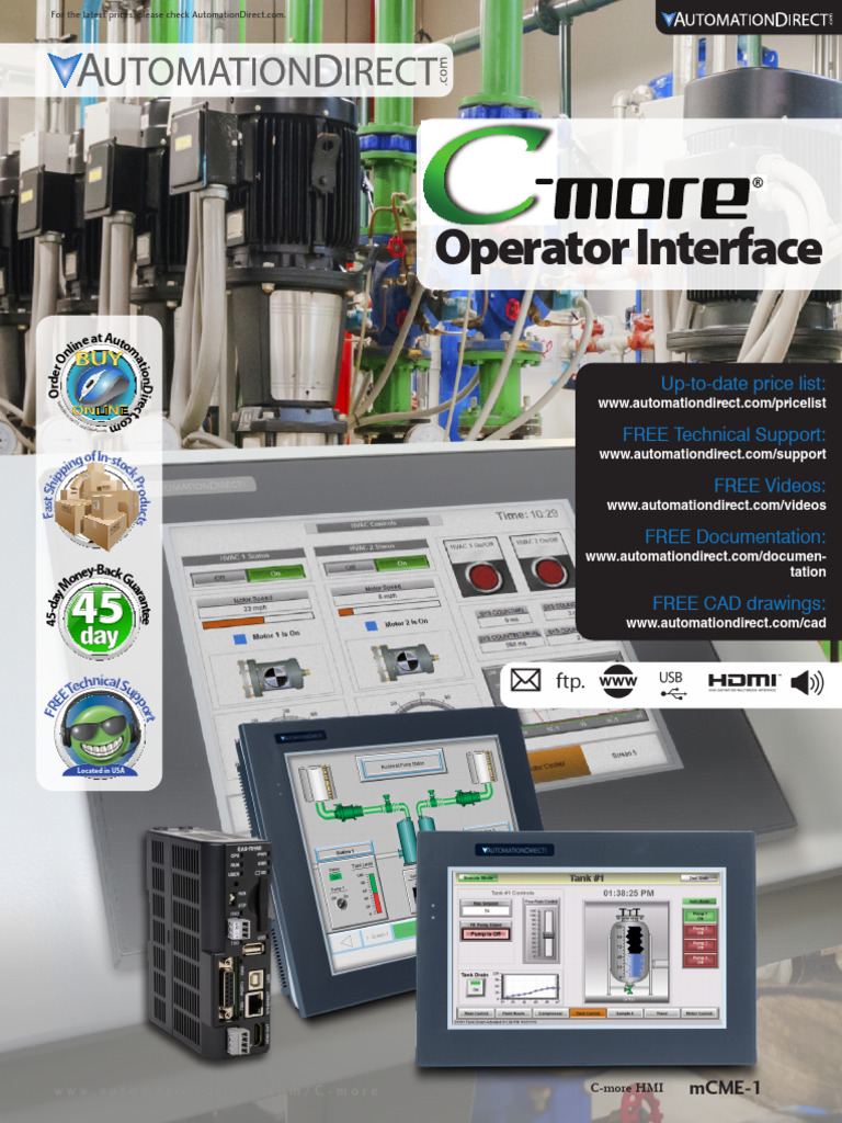CR C More HMI Overview | PDF | Usb | Hdmi