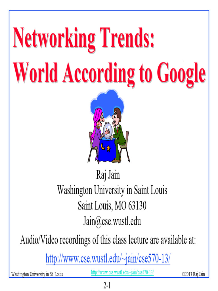 02-Networking Trends | PDF | Virtualization | Big Data