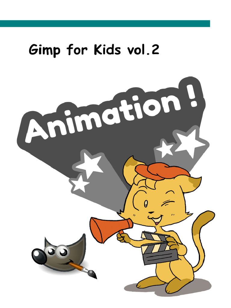 Gimp Book For Kids Animation | PDF