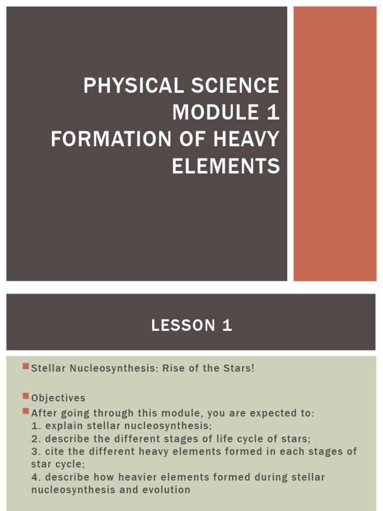 Stellar Nucleosynthesis Explained | PDF | Neutron | Atomic Nucleus