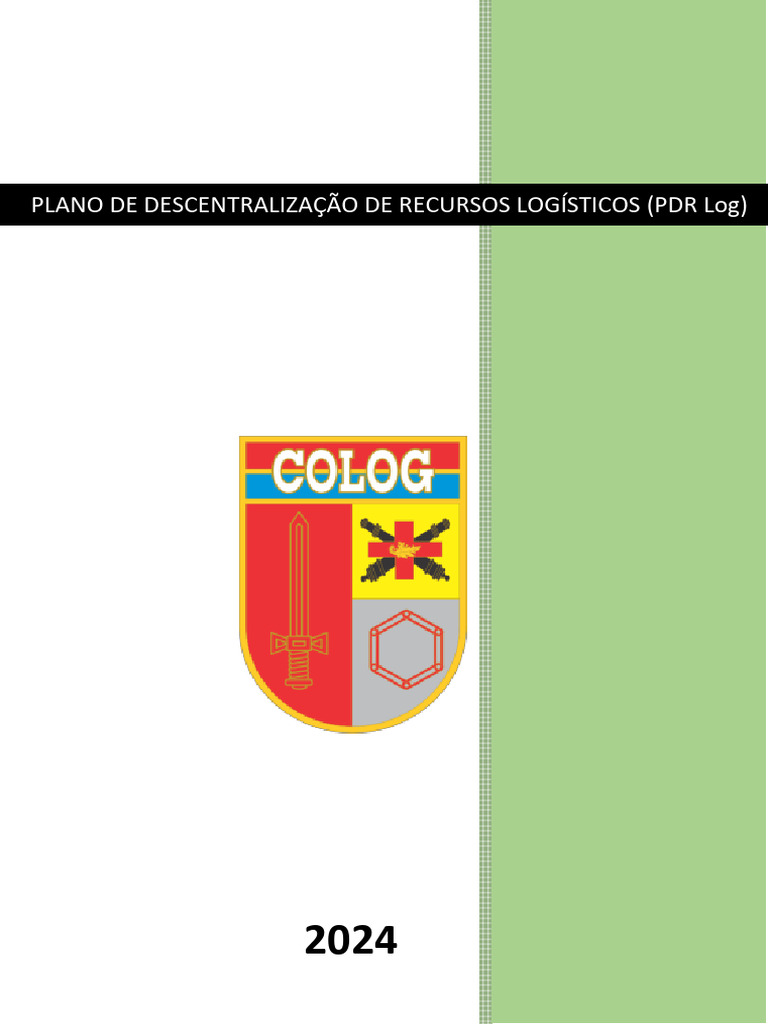 Pdr Log 2024 | Download grátis PDF | Orçamento | Logística