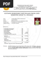 Info Pembayaran UKT UNKHAIR | PDF