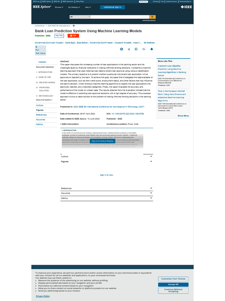 Ieeexplore Ieee | PDF | Machine Learning | Banks