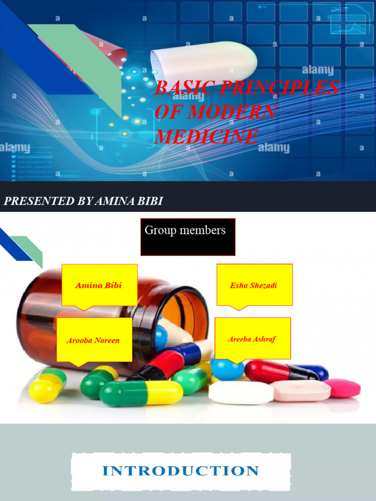 Basic Principles of Modern Medicine | PDF
