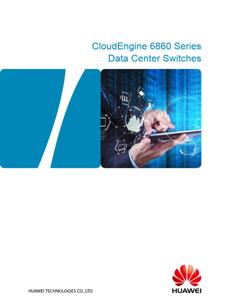 Huawei Ce6860 Series Switches Datasheet | PDF | Computer Network | Network Switch