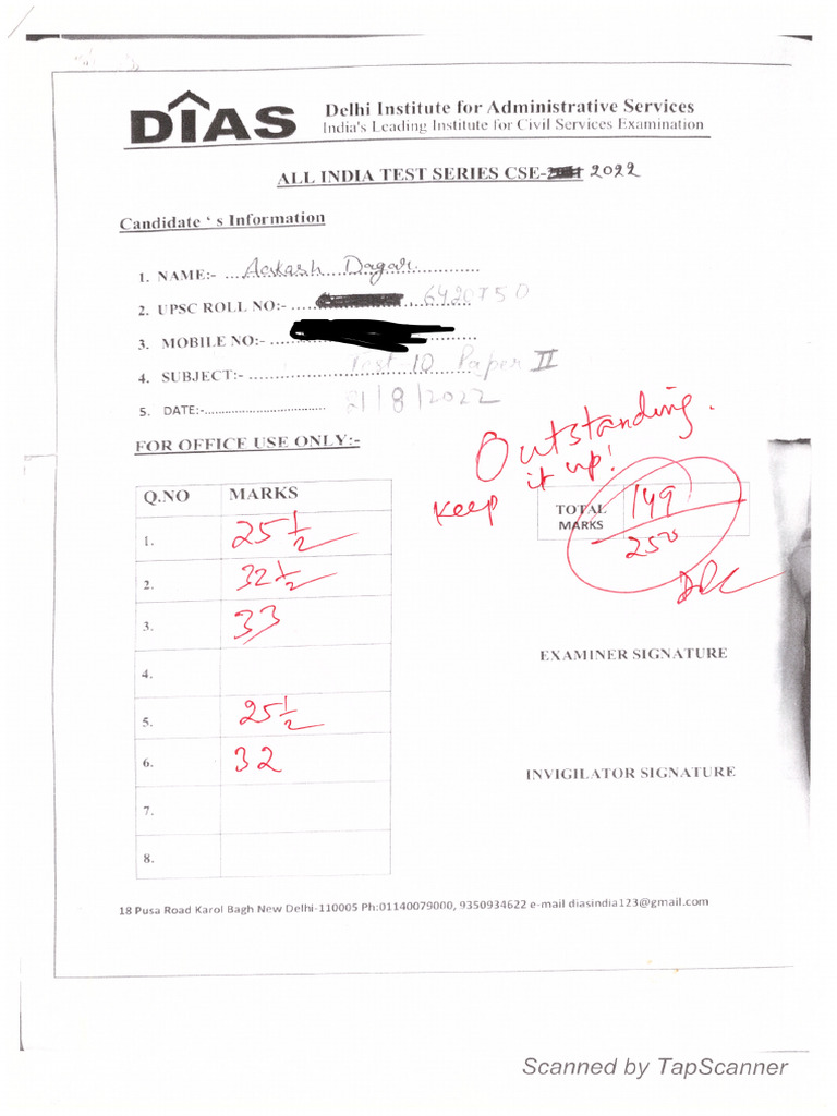 2022 Test 10 Paper 2 Checked | PDF