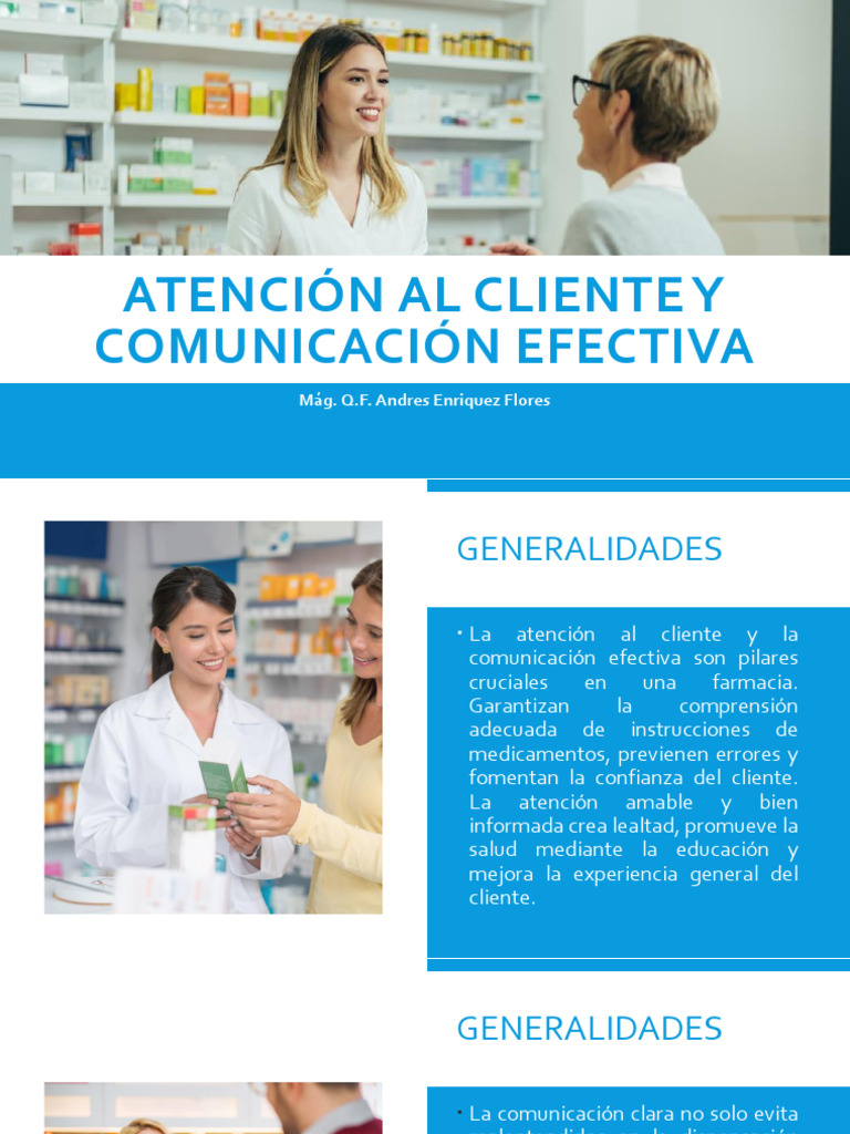 Atención Al Cliente y Comunicación Efectiva | PDF | Comunicación ...