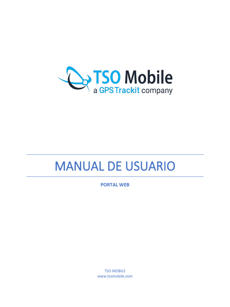 Manual de Usuario TSO Mobile | PDF | Ventana (informática) | Programación de computadoras