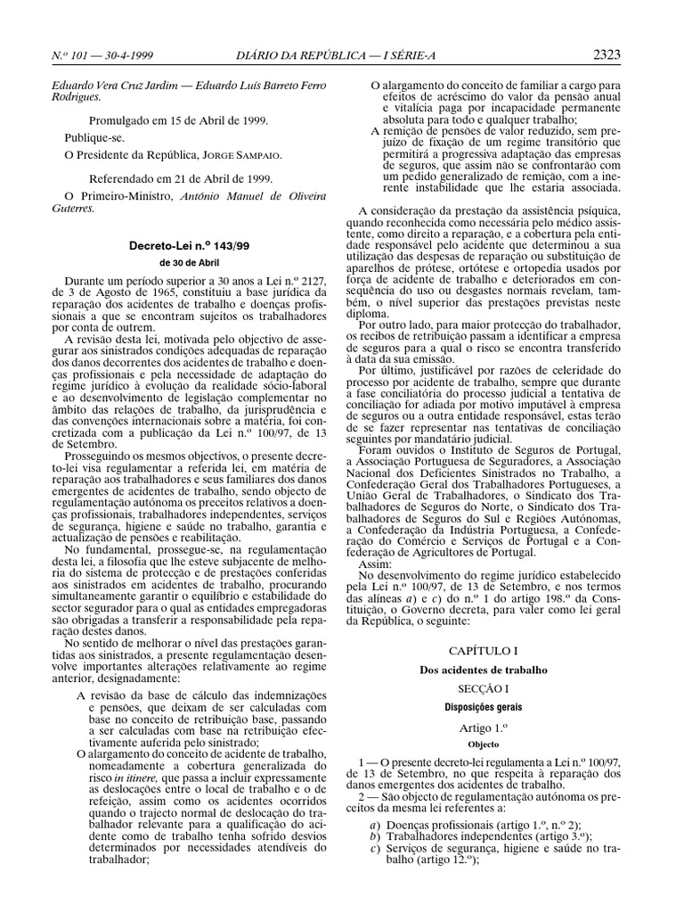 DL 0143 1999 | PDF | Pensão alimentícia