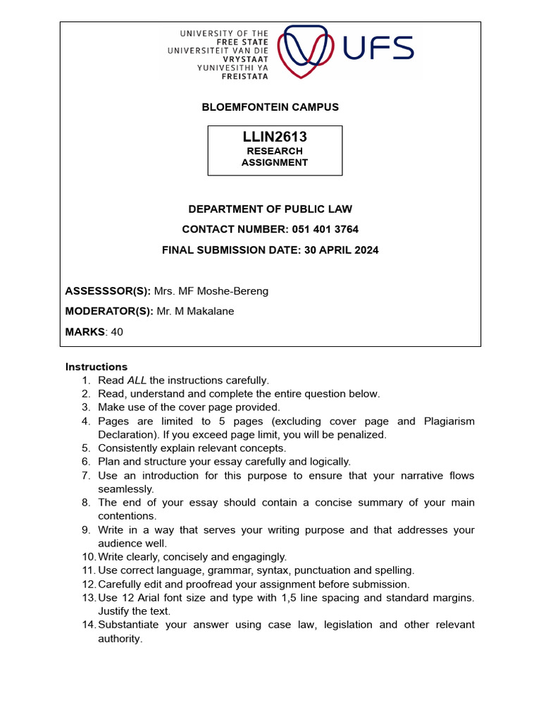 Research Assignment 2 Final - Moderated | Download Free PDF | Plagiarism | Essays