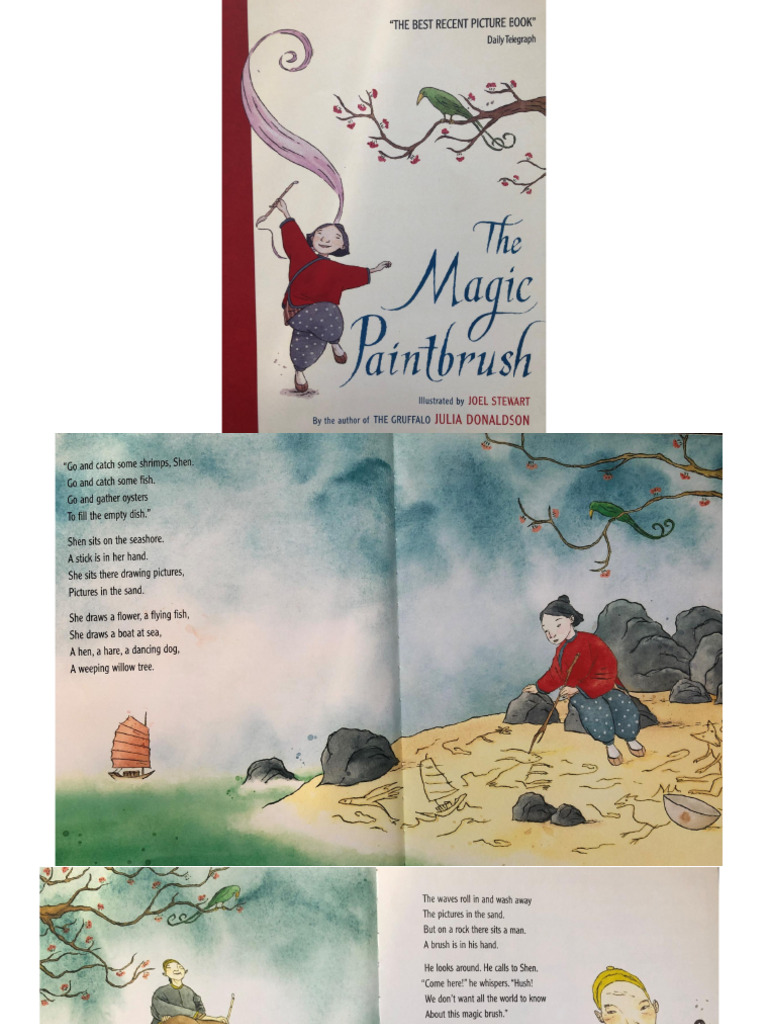 The Magic Paintbrush-Story | PDF