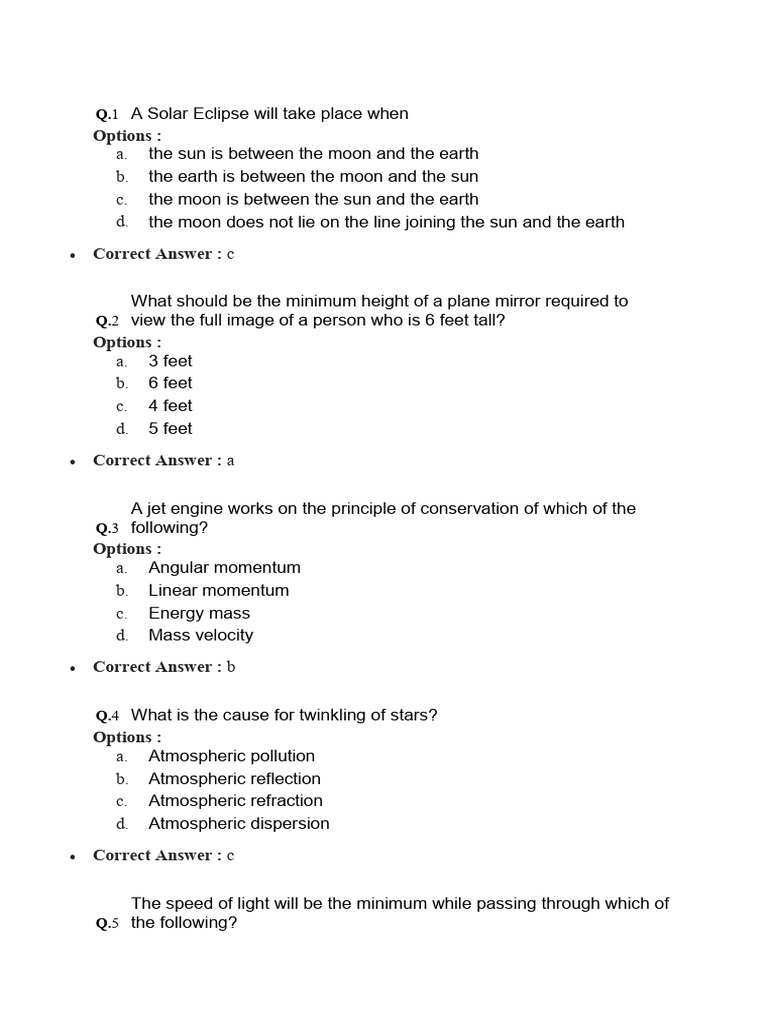 NATA Paper 1 Apr 10 | PDF | Triangle | Moon