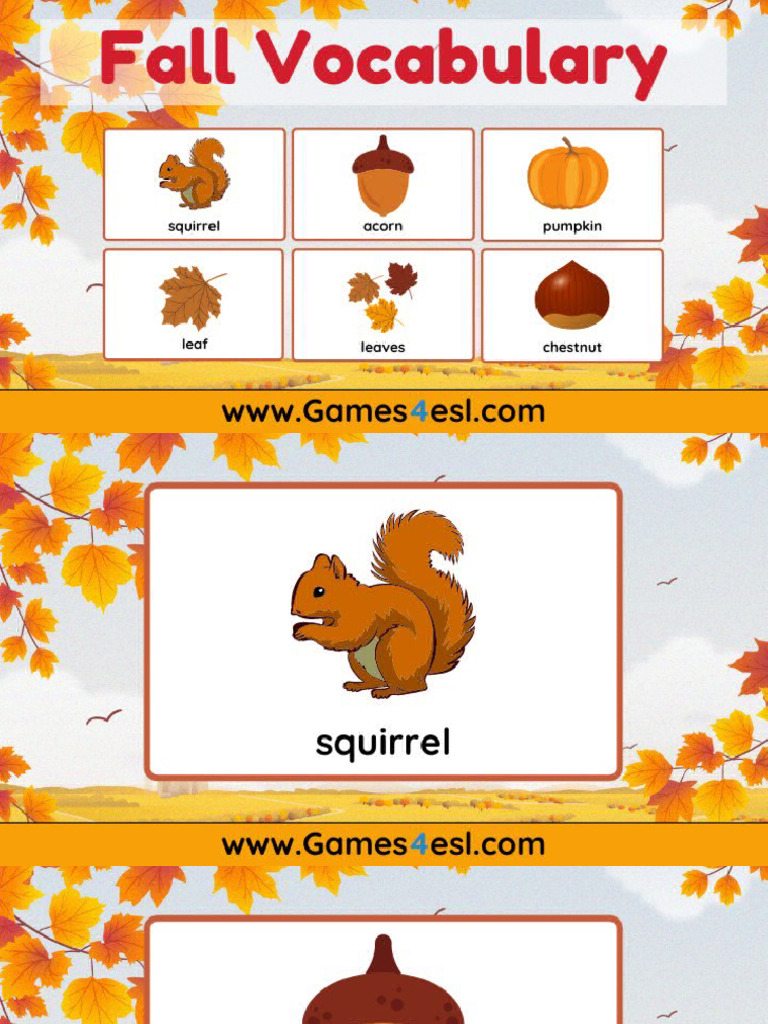 Fall PowerPoint Lesson | PDF
