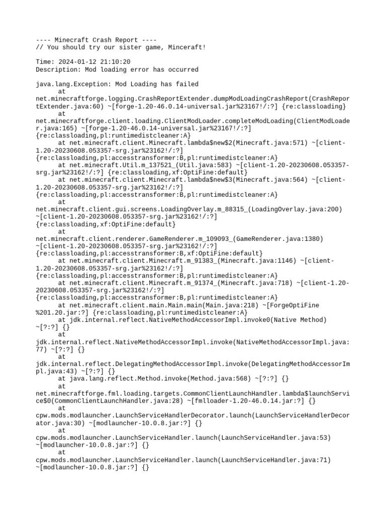 Crash 2024 01 12 - 21.10.19 FML | PDF | Central Processing Unit | Computer Science