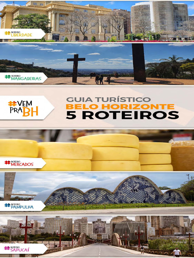 Ebook Guia Turistico BH 5 Roteiros VemPraBH 2021 | PDF