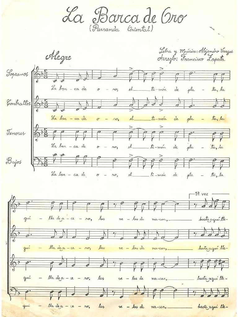 La Barca de Oro | PDF