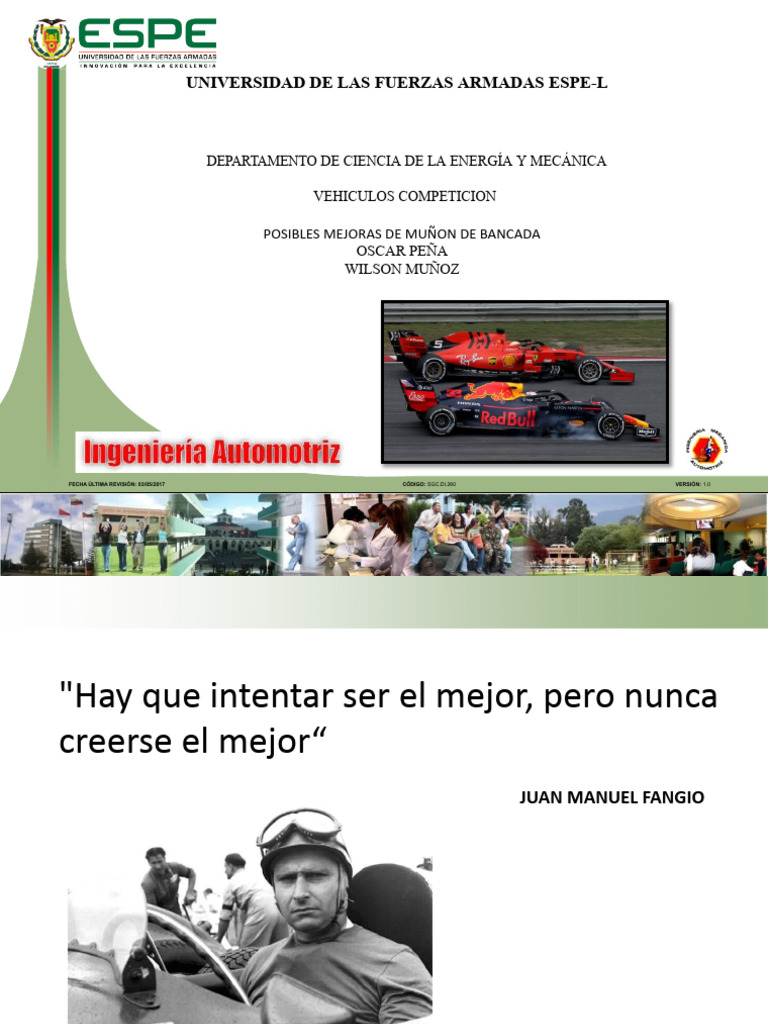 Bancada Peña Muñoz | PDF | Pistón | Máquinas rotativas