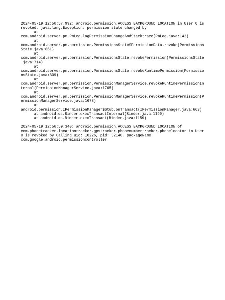 Perm Debug Info | PDF | Technology & Engineering