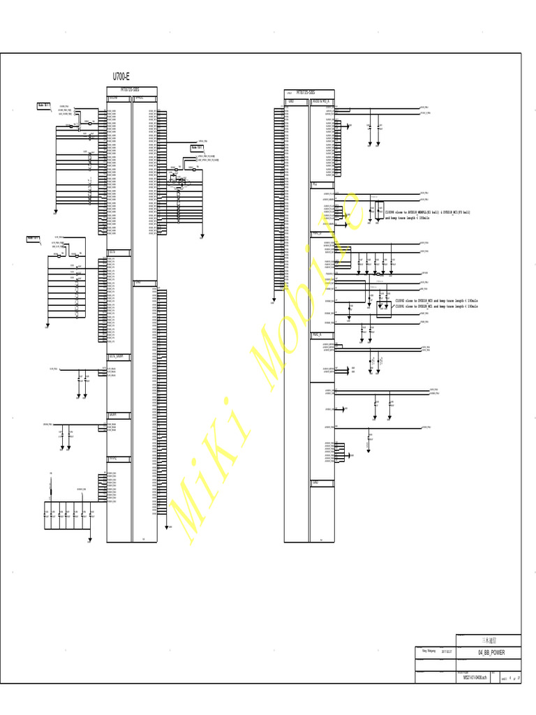 Skematik M521-01-0613 | PDF