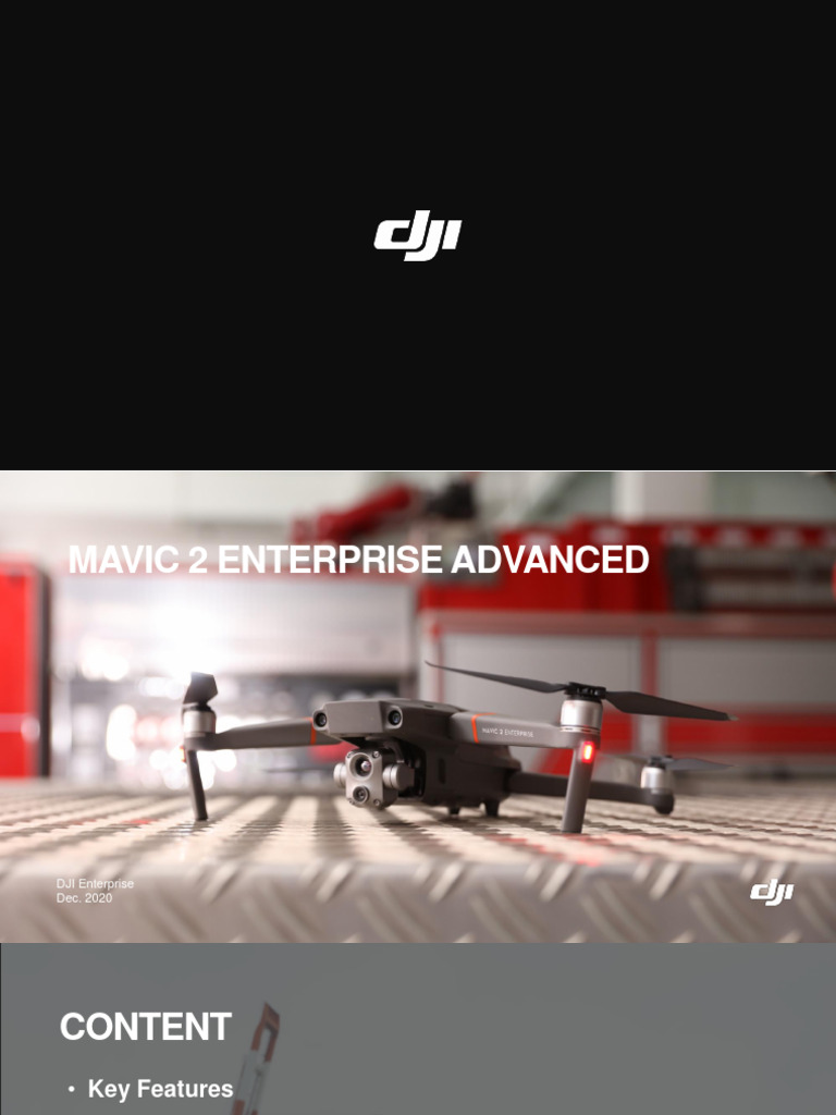 Mavic 2 Enterprise Advanced Introduction | PDF