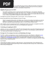 SETC IRS 2024 PDF - COVID-19 Self-Employed Tax Credits: Form 7202 ...