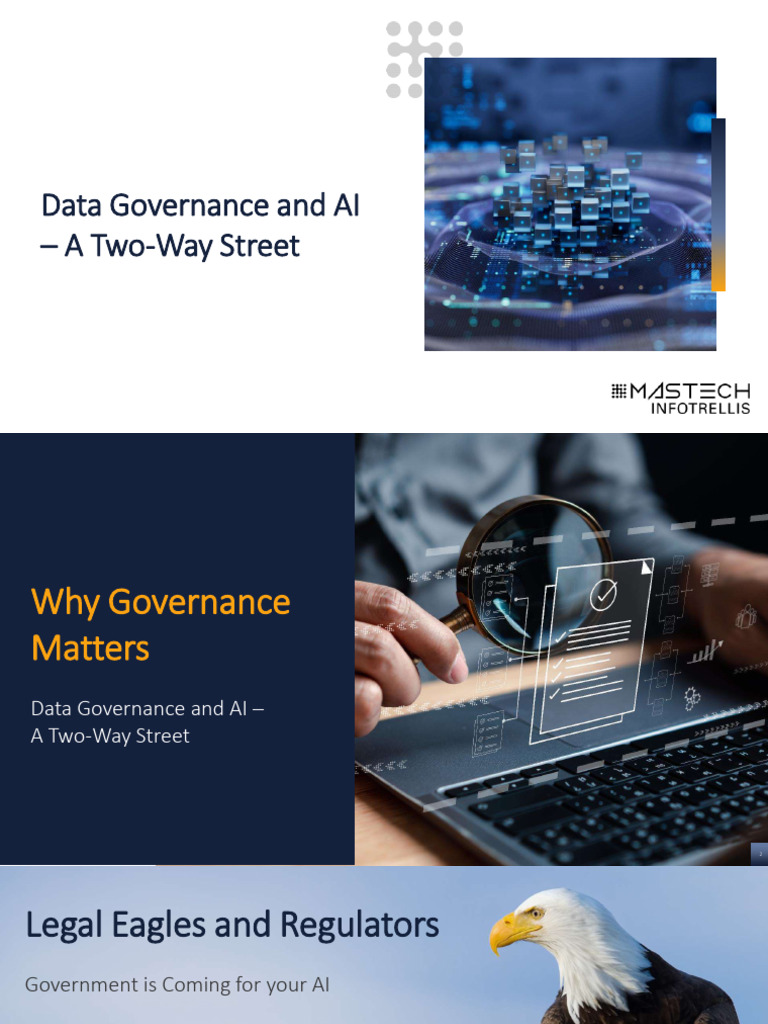 Data Governance and AI Webinar PDF | PDF | Governance | Artificial ...