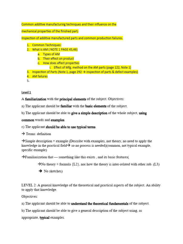 Common Additive Manufacturing Techniques and Their Influence On The ...