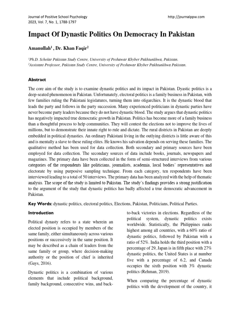 JPSP - 2023 - 167 | PDF | Nawaz Sharif | Khyber Pakhtunkhwa