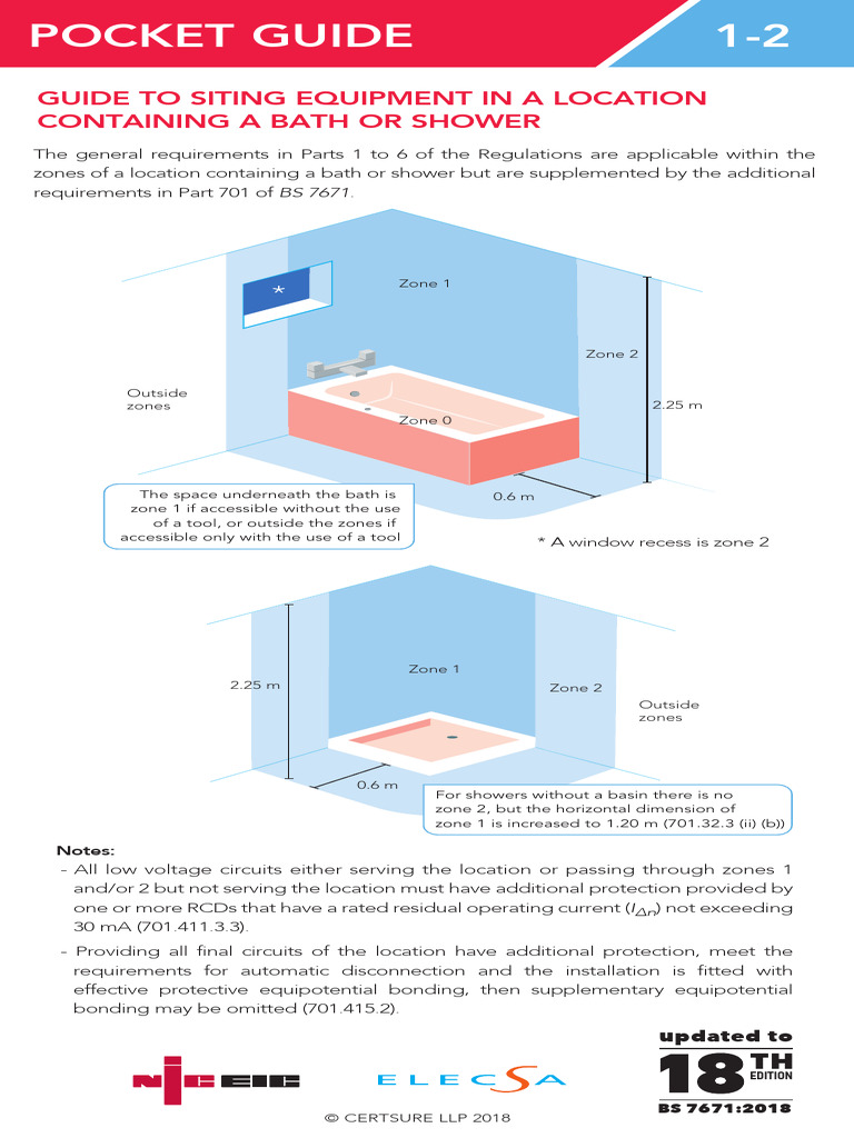 Niceic Pocket Guide | PDF | Electrical Wiring | Electrical Engineering