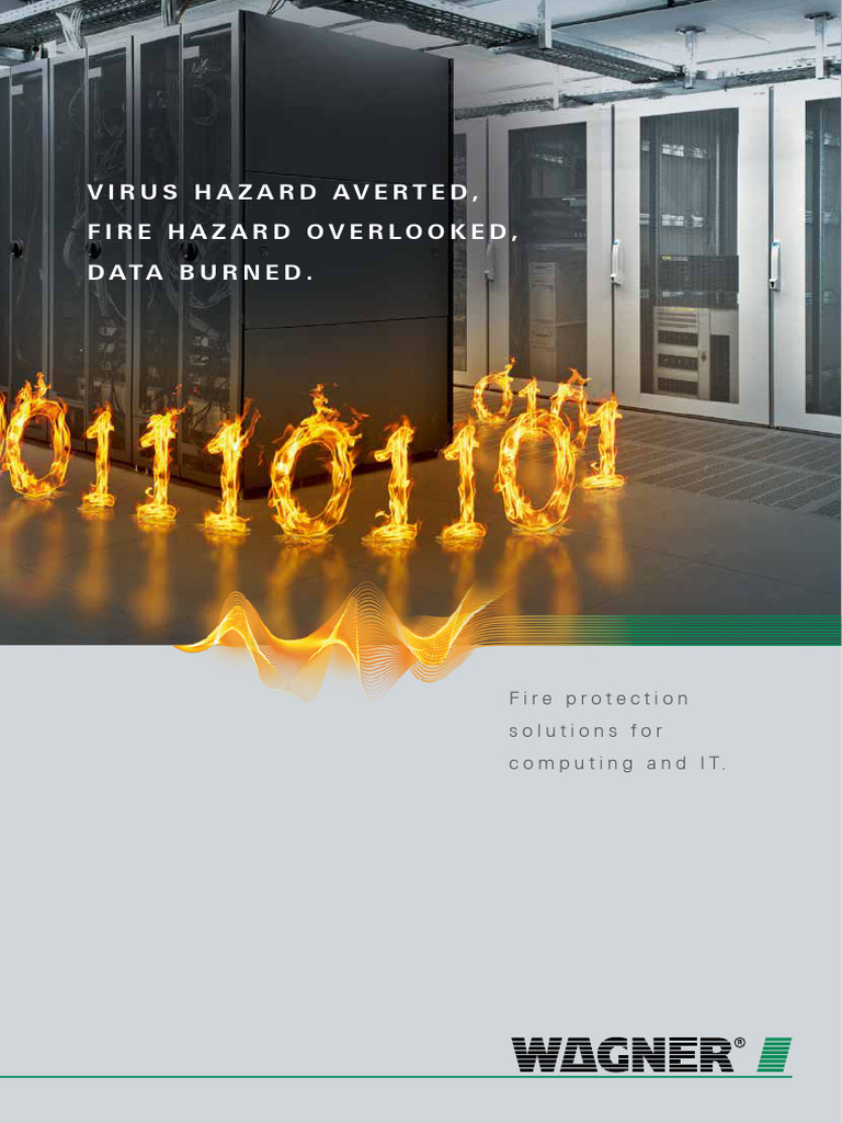 Wagner Fire Protection for IT Centers | PDF | Fires | Firefighting