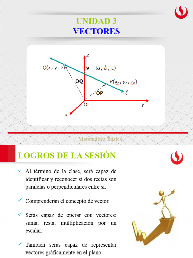 10.1 Posición Relativa Entre Rectas. Definición y Operaciones Con Vectores. | PDF | Vector ...