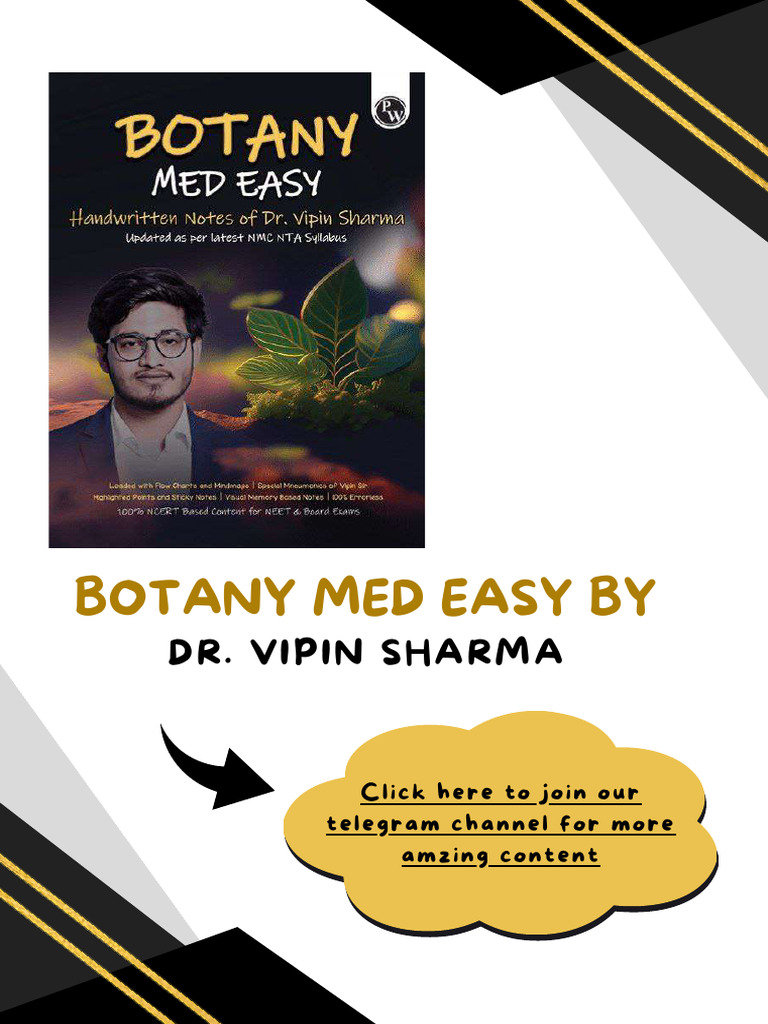 BOTANY MED EASY (Compressed) | PDF