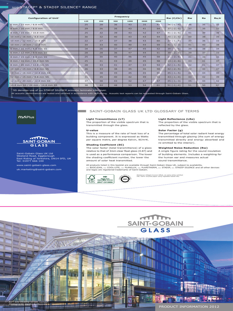Commercial Product Range Brochure | PDF | Glasses | Building Engineering