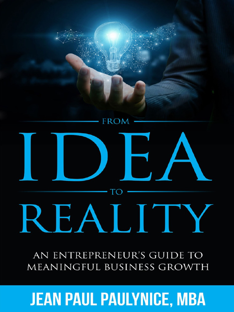 From Idea To Reality | PDF | Entrepreneurship | Brand