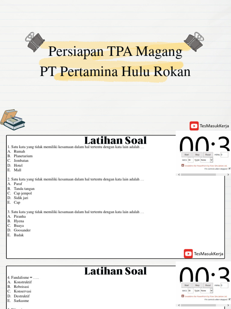 Soal Tpa Pdf