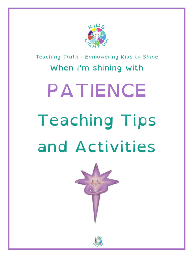 Teaching Tips and Activities PATIENCE Compressed | PDF | Patience ...