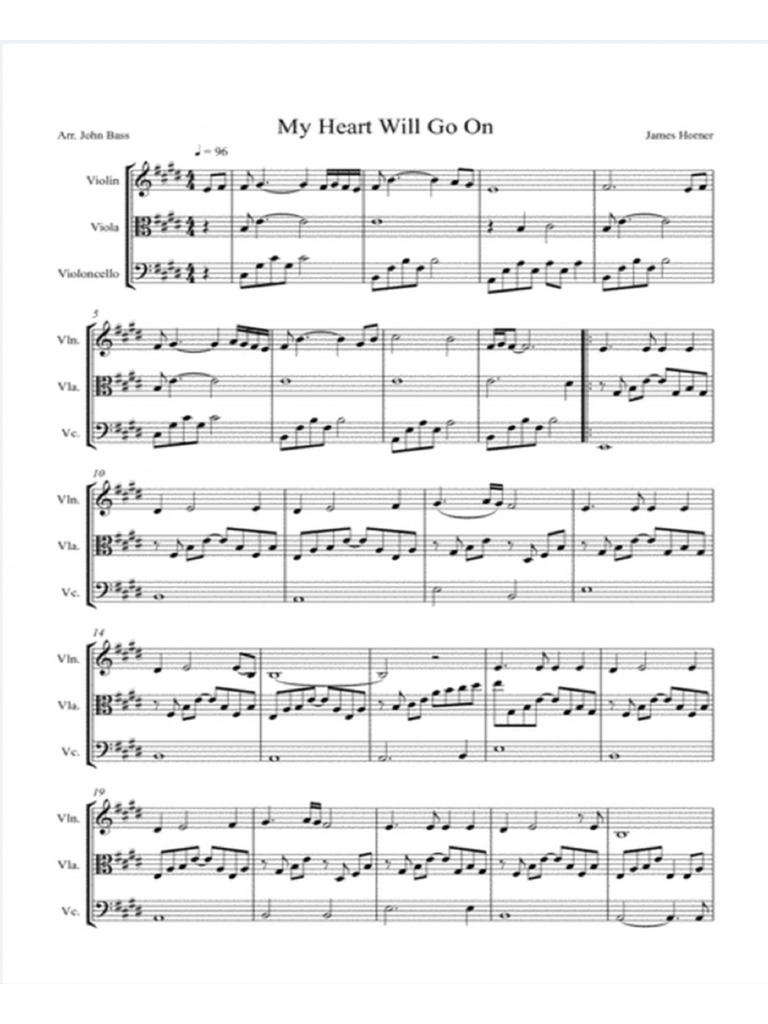 My Heart Will Go On | PDF