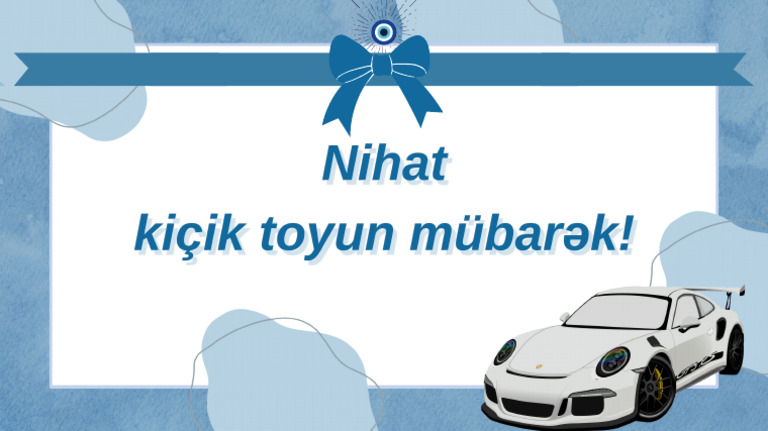Nihat kiçik toyun mübarək! | PDF