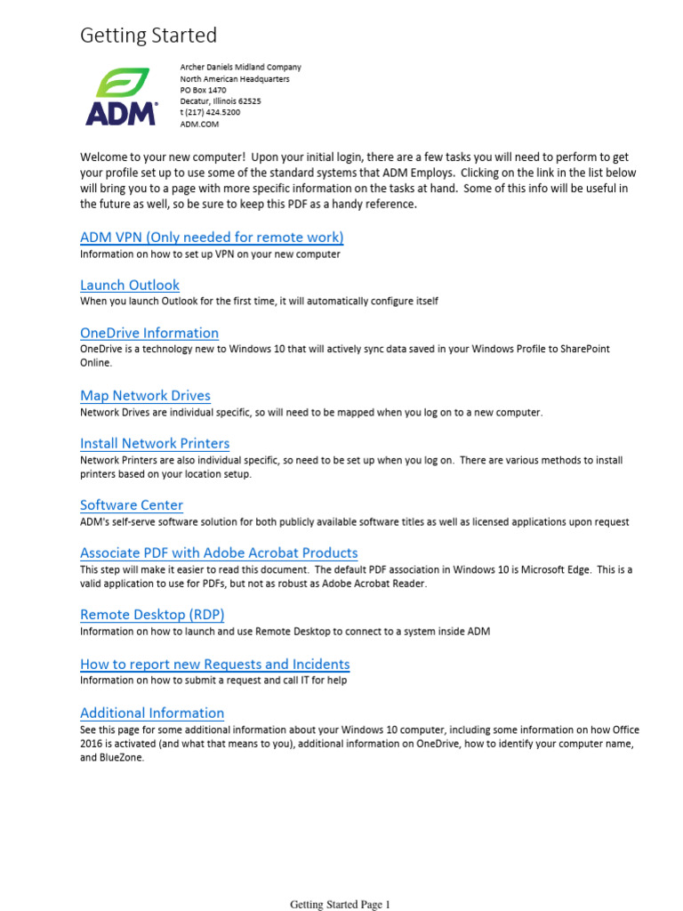 Getting Started | Download Free PDF | Remote Desktop Services ...