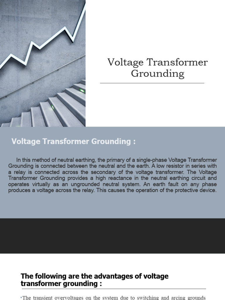 Voltage Transformer Grounding Palomo Lebio | PDF | Transformer ...