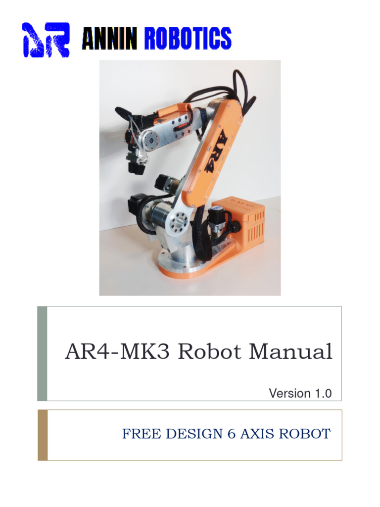 AR4-MK3 Robot Manul 1.0 | PDF | Screw | Electrical Connector