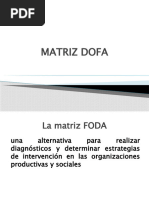 Matriz FODA (Maxi-Mini) | PDF