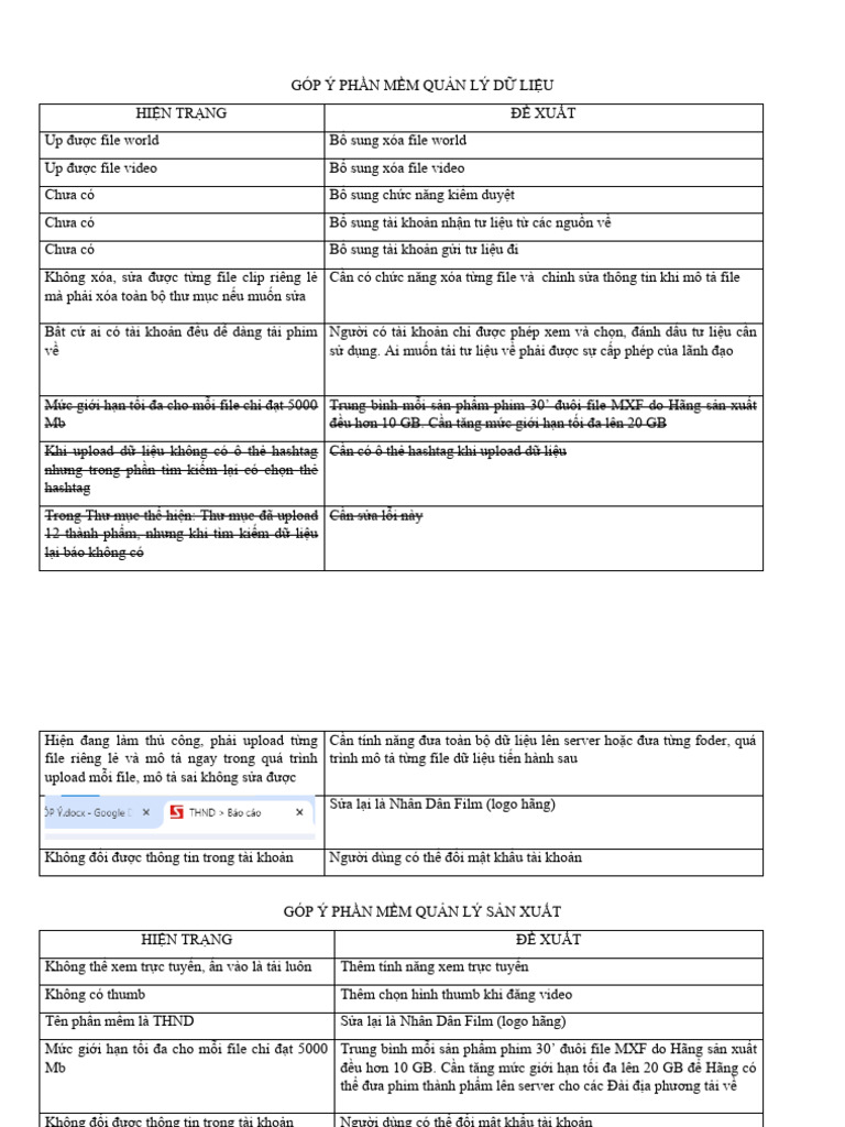 GÓP Ý Và HDSD Những Phần Cập Nhật Mới | PDF