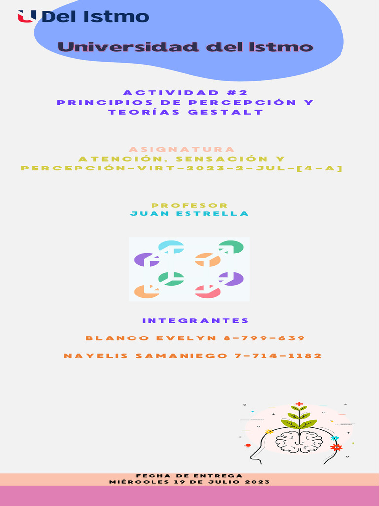 Infografia Gestalt Final 19072023 | PDF | Percepción | Procesos mentales