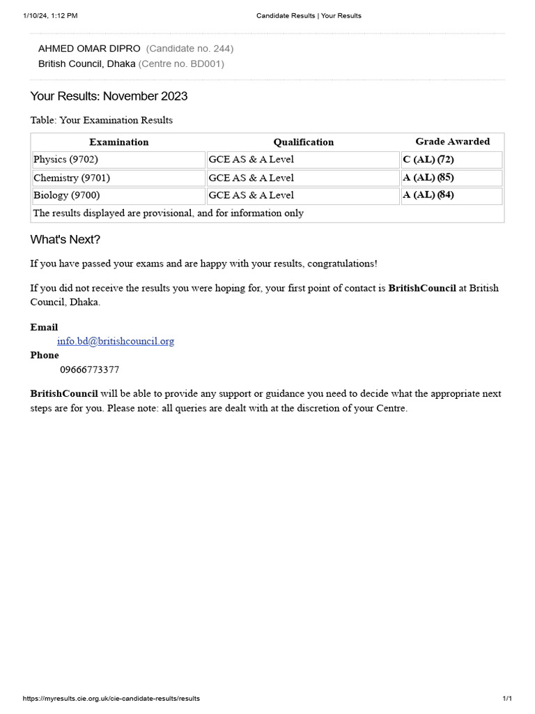 November 2023 A Level Results Summary | PDF | Business | Technology ...