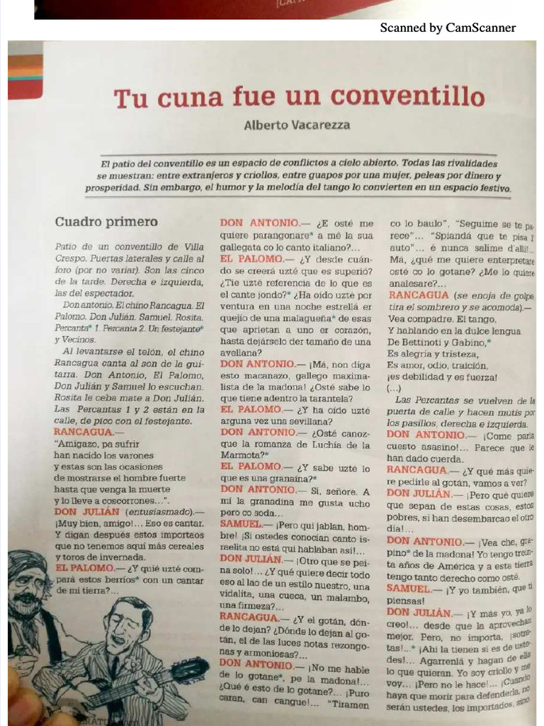 Tu Cuna Fue Un Conventillo | PDF