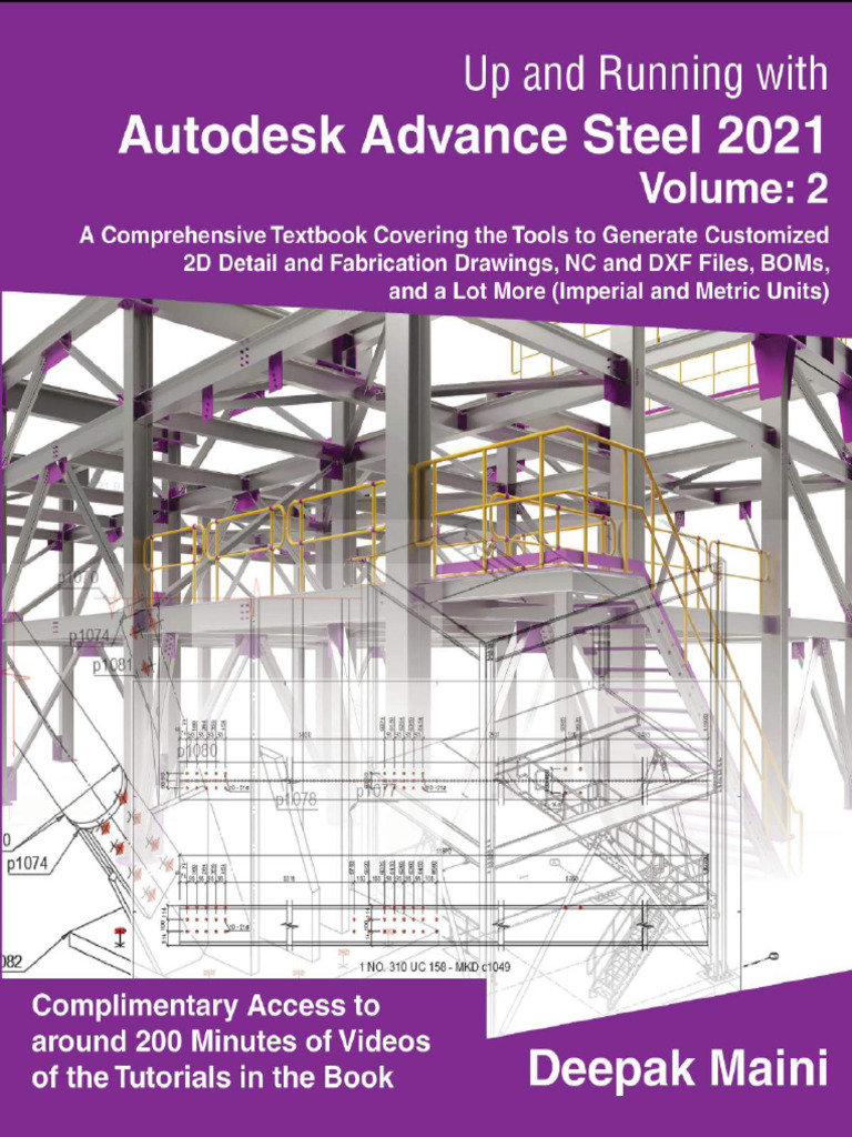 Up and Running With Autodesk Advance Steel 2021 Volume 2 English | PDF